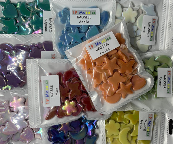 Glass Shape Packs – 19 Mosaics